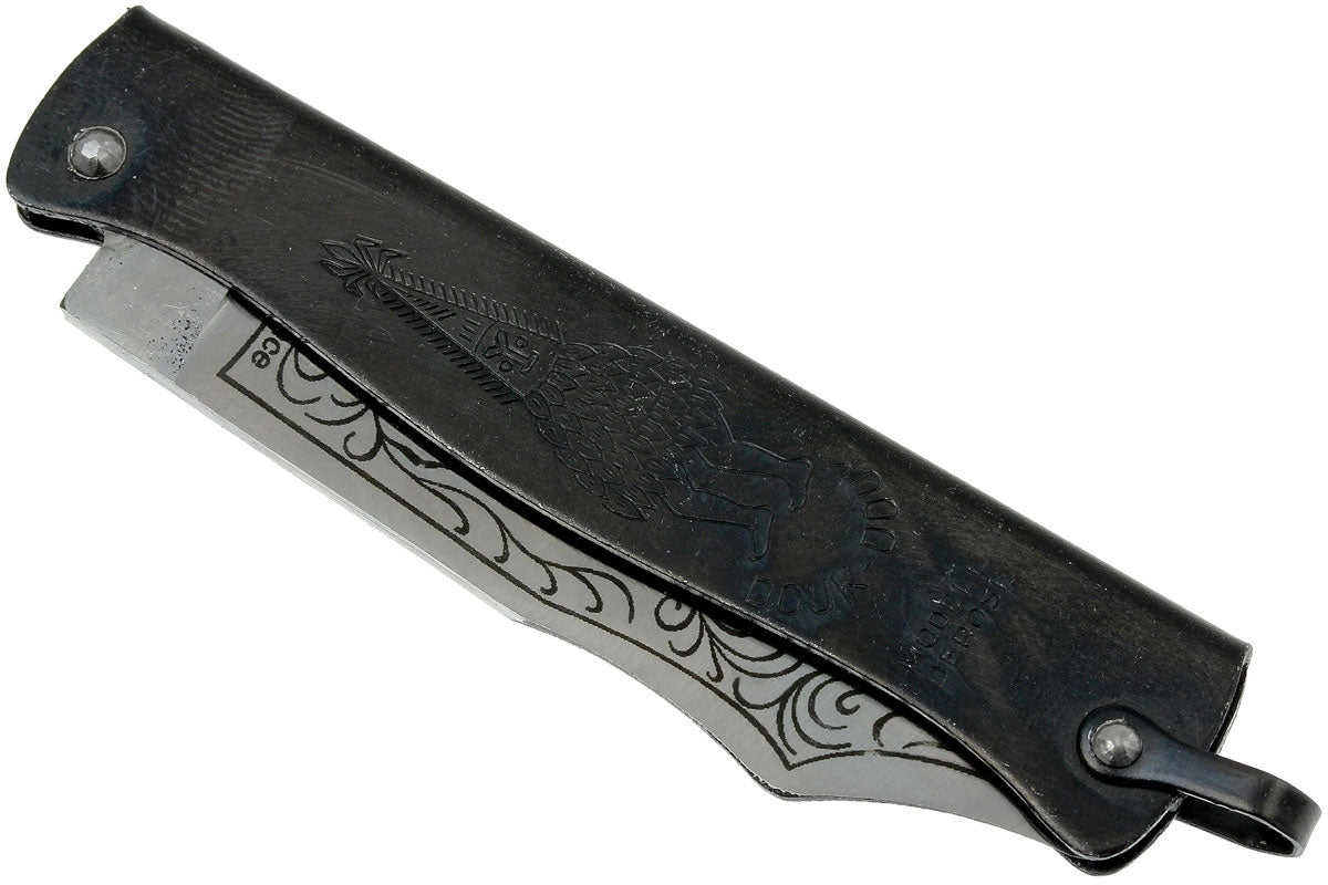 Douk Douk 'Traditional' Pocket Knife - Black Handle - M C Cognet – La ...